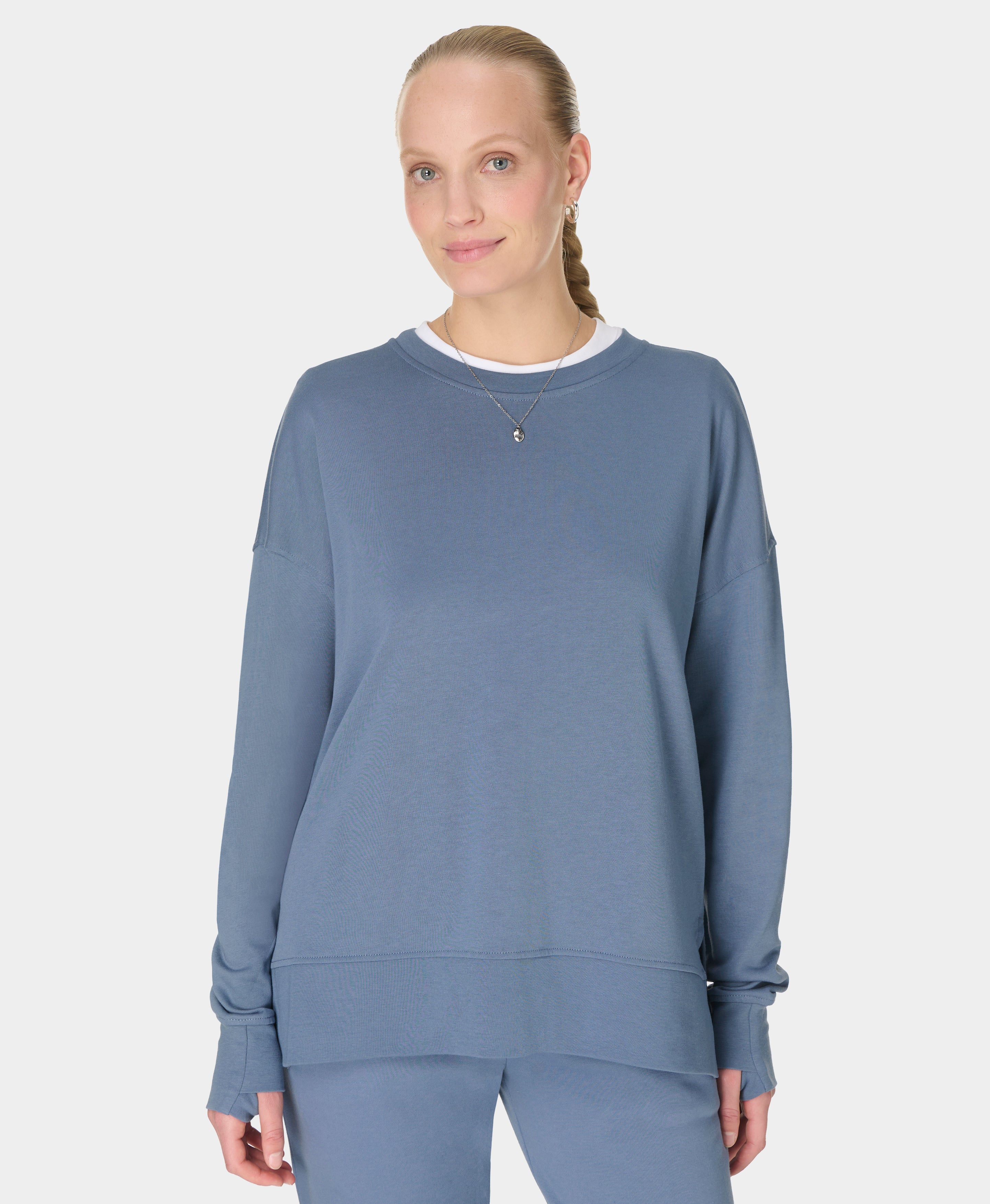 After Class Longline Sweatshirt – SweatyBetty AU