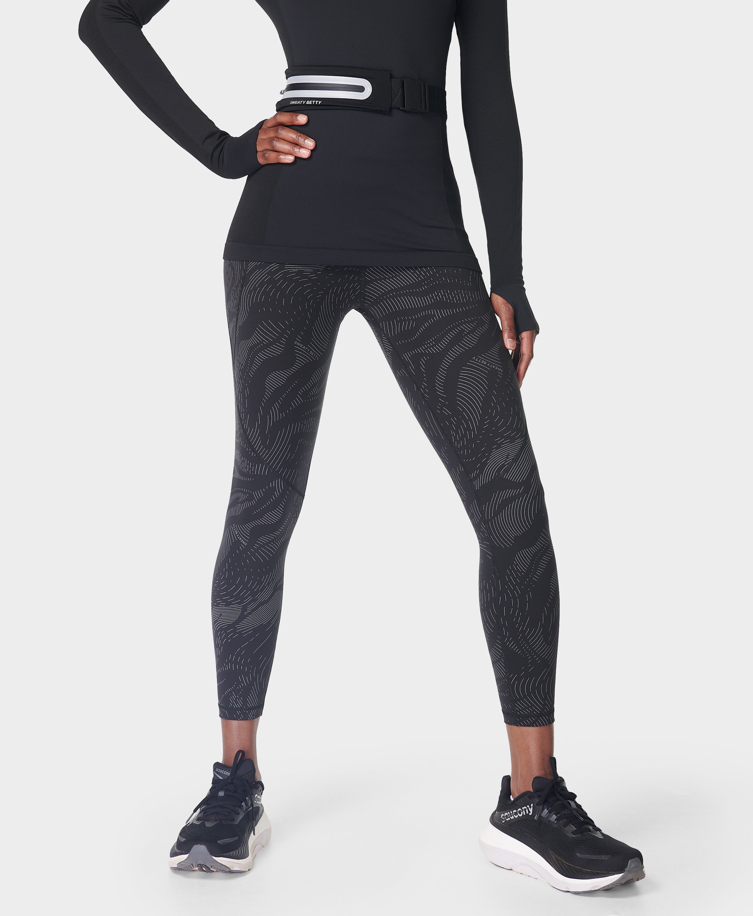 Power 7/8 Reflective Workout Leggings – SweatyBetty AU